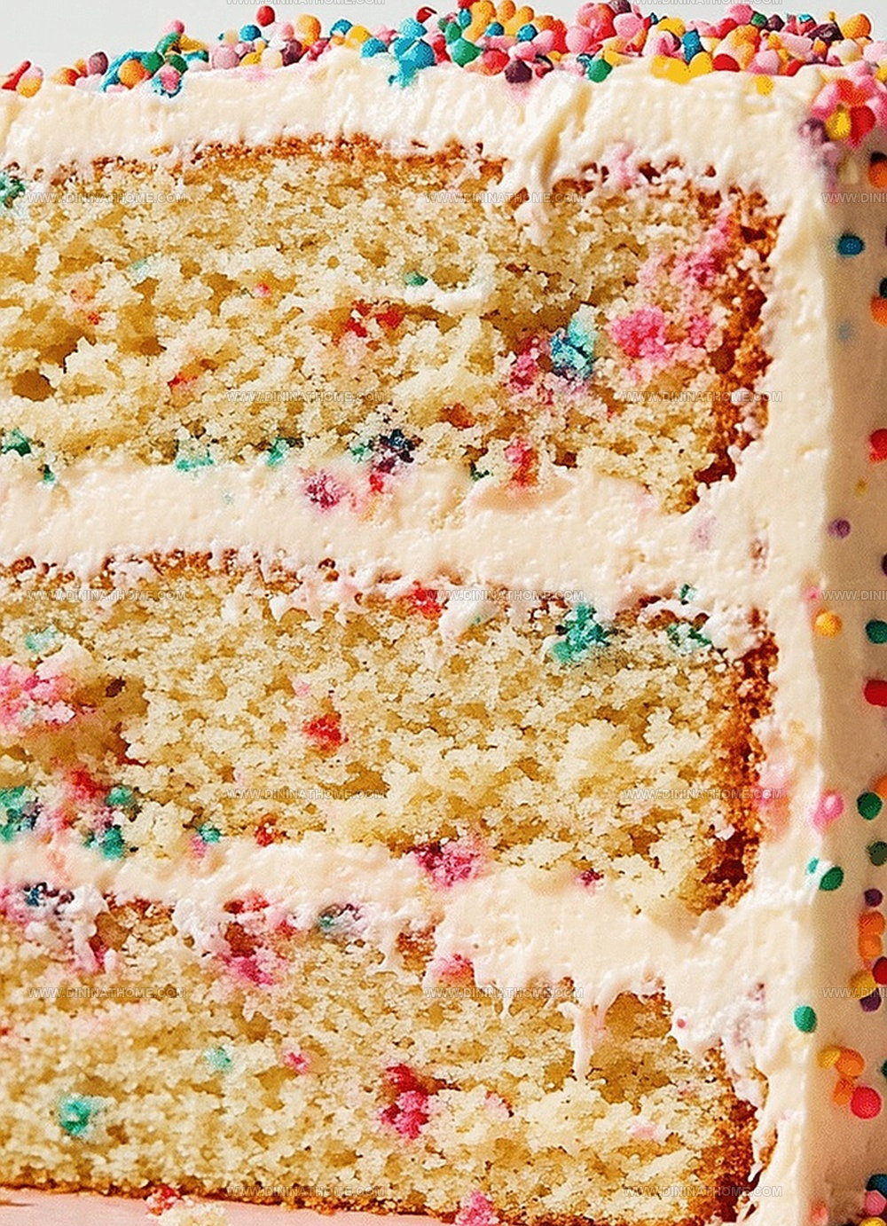 Dreamy Confetti Layer Cake Recipe for Sweet Celebrations - Dining At Home
