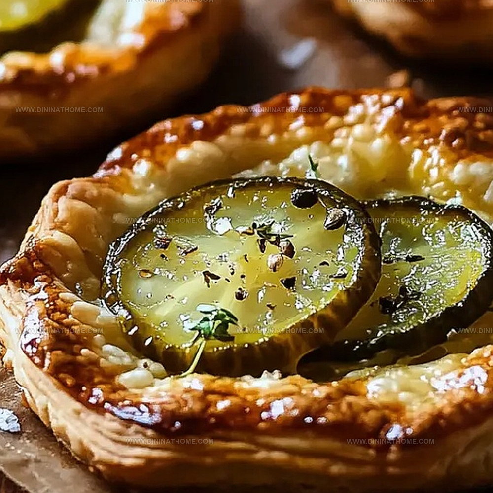 The Cutest Mini Pickle Galettes Recipe: Crispy Savory Tart Joy - Dining ...