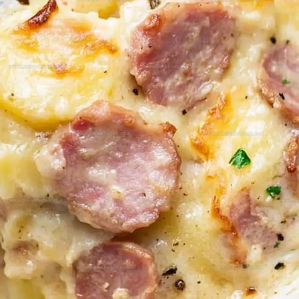 Creamy Scalloped Ham and Potatoes Recipe: A Homestyle Favorite - Dining ...