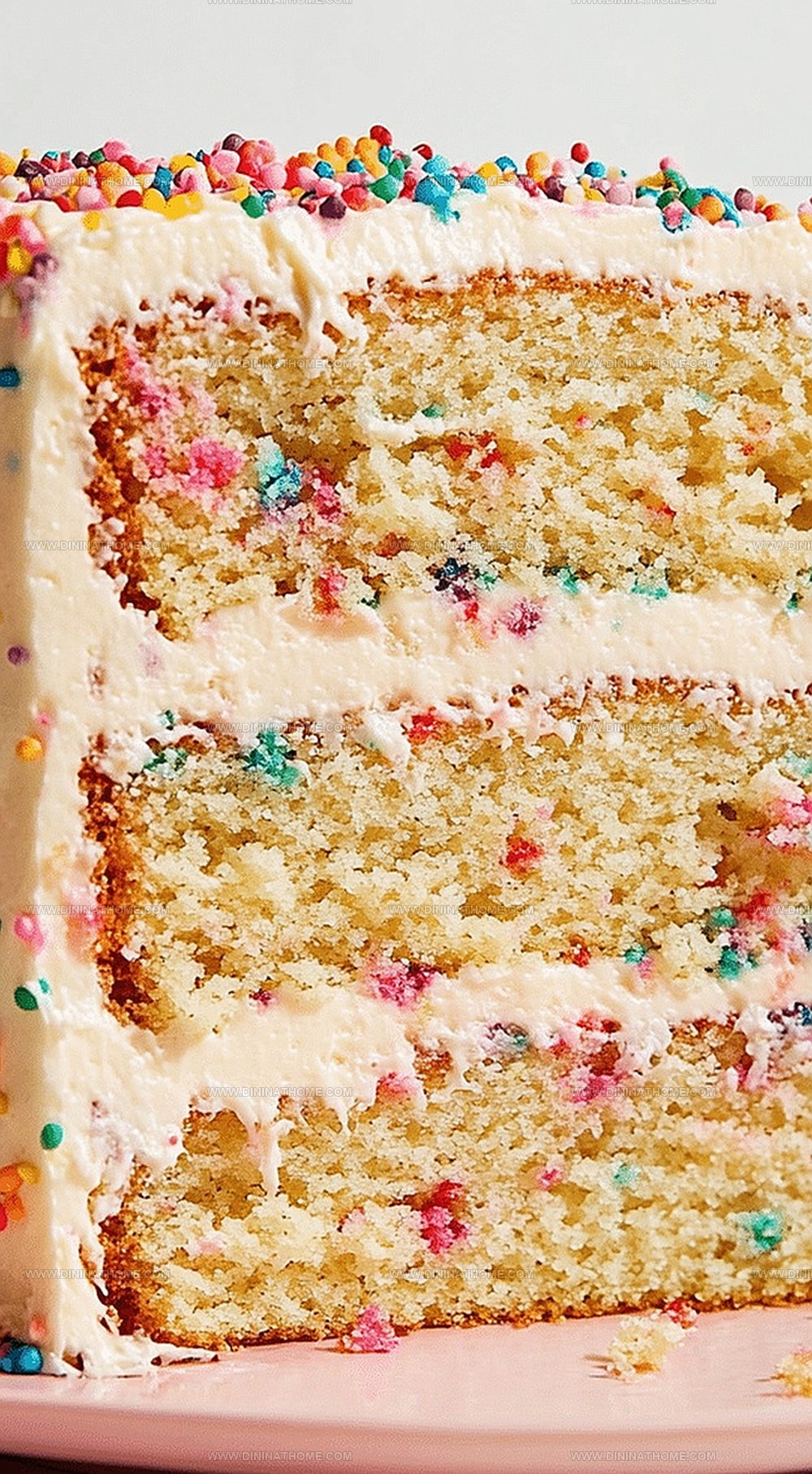 Dreamy Confetti Layer Cake Recipe for Sweet Celebrations - Dining At Home